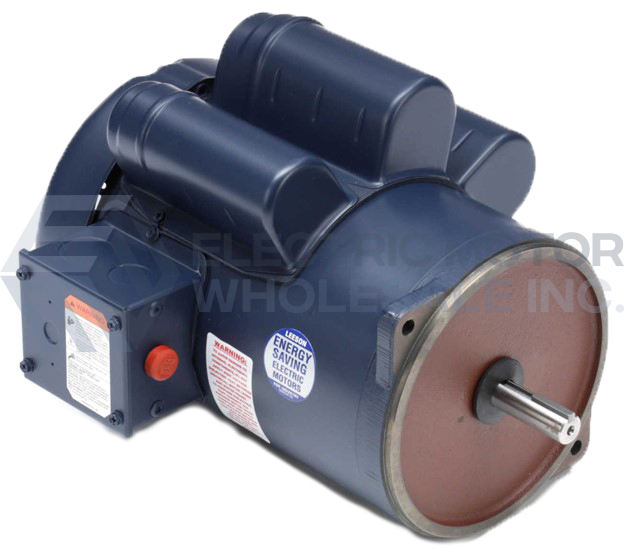 113280.00 LEESON 1.5HP SINGLE PHASE FEED-AUGER DRIVE MOTOR P6K17FZ6H