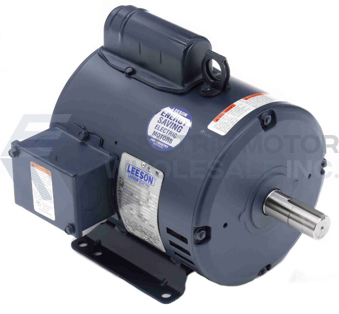 131515.00 LEESON 2HP SINGLE PHASE GENERAL PURPOSE MOTOR C182C17DB8 ...