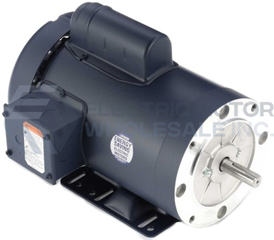 115878.00 LEESON 2HP SINGLE PHASE GENERAL PURPOSE MOTOR P6C34FK79 ...