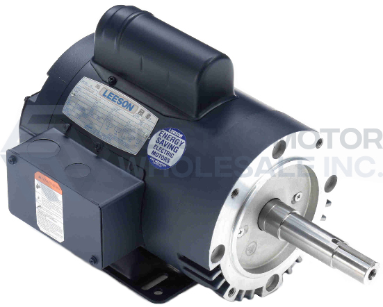 121190.00 LEESON 2HP SINGLE PHASE JM PUMP MOTOR C145C34DK3C