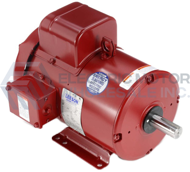 131542.00 LEESON 3HP SINGLE PHASE HIGH-TORQUE MOTOR P184C17FB13C