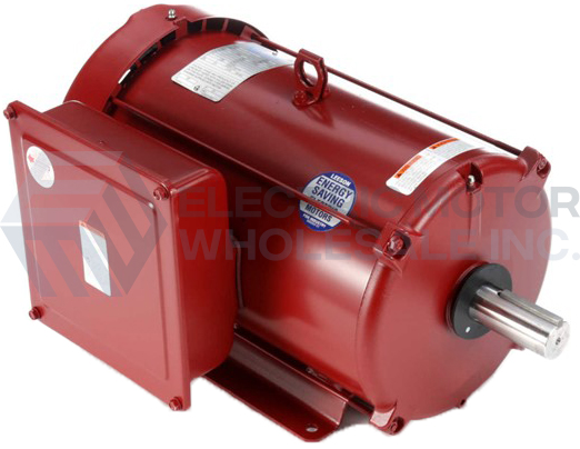140414.00 LEESON 10HP SINGLE PHASE EXTRA HI-TORQUE MOTOR P215K17FB6H