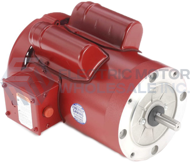 110495.00 LEESON 1.5HP SINGLE PHASE EXTRA HI-TORQUE MOTOR M6K17FC3L