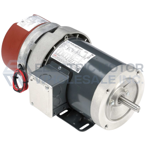 D456 MARATHON 1HP 3PH BRAKE MOTOR 056T17F5357