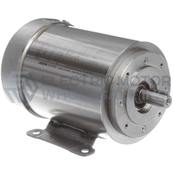 103400.00 LEESON 1/3HP IEC B14 STAINLESS WASHDOWN MOTOR CZ4T17VZ15