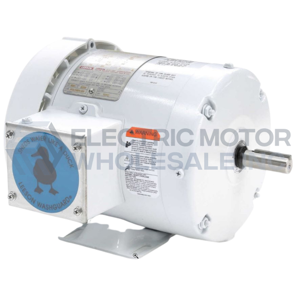 119475.00 LEESON 1HP 3PH EPOXY WASHDOWN MOTOR C6T17WB8