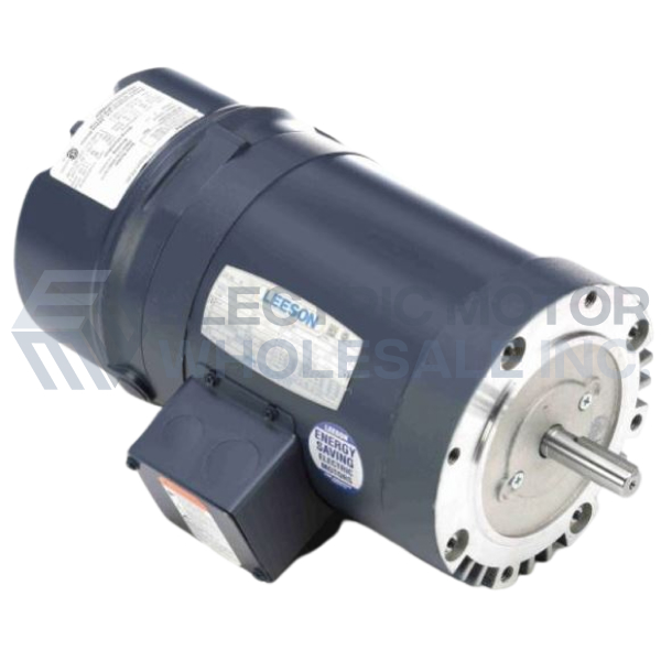 131625.00 LEESON 5HP 3PH BRAKE MOTOR C184T17DC18