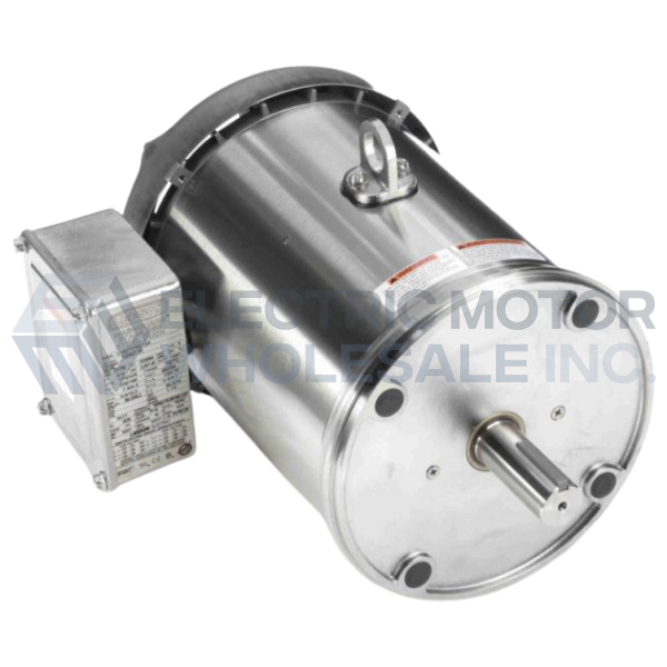 132447.00 LEESON 3HP STAINLESS WASHDOWN MOTOR C182T17WC12