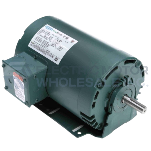 E113847.00 LEESON 2HP 3PH ECOSAVER RESILIENT BASE MOTOR A6T17DR48