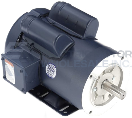 121825.00 LEESON 3HP SINGLE PHASE GENERAL PURPOSE MOTOR C145K34FK9 ...