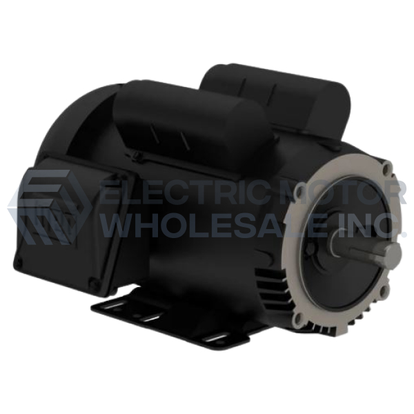 WEG Single Phase TEFC Rolled Steel C-Face Footed Motors