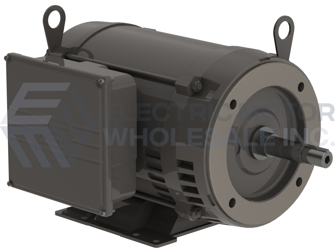 00736OS1C213JM WEG 7.5HP 1-PHASE CLOSE-COUPLED PUMP MOTOR 12724449