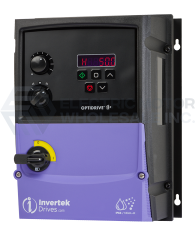 INVERTEK VFD E3 OPTIDRIVE IP66 OUTDOOR SWITCHED
