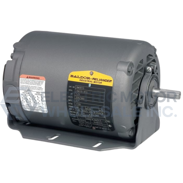 RM3120 BALDOR 1.5HP RESILIENT BASE MOTOR 34K65-283