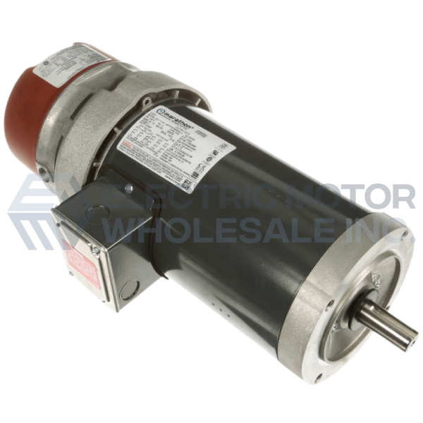 K473 MARATHON 1HP 3PH BRAKE MOTOR 145TTFR16095