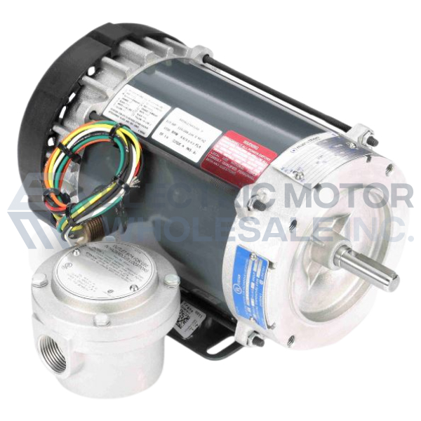G875 MARATHON 1HP SINGLE PHASE EXPLOSION PROOF MOTOR 056C34G5315