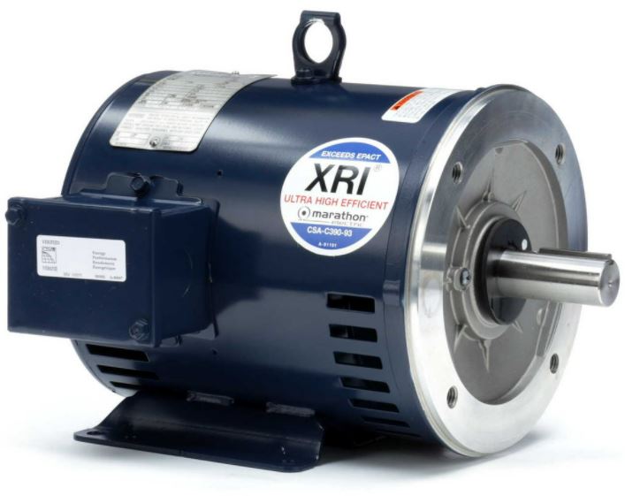 184TTDR4107 MARATHON 7.5HP 3PH MOTOR U404