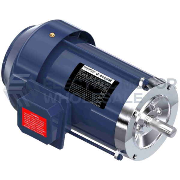 GT1301 MARATHON 1HP 3-PHASE GLOBETROTTER MOTOR 143TTFBD6029