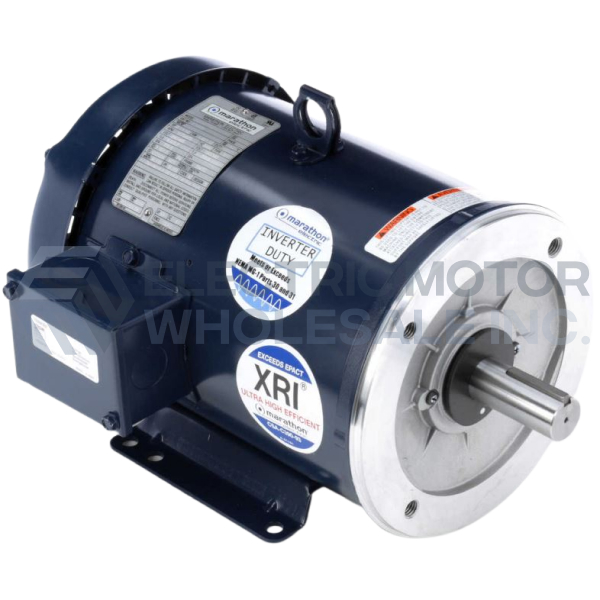 184TTFR4345 MARATHON 5HP 3-PHASE MOTOR C387