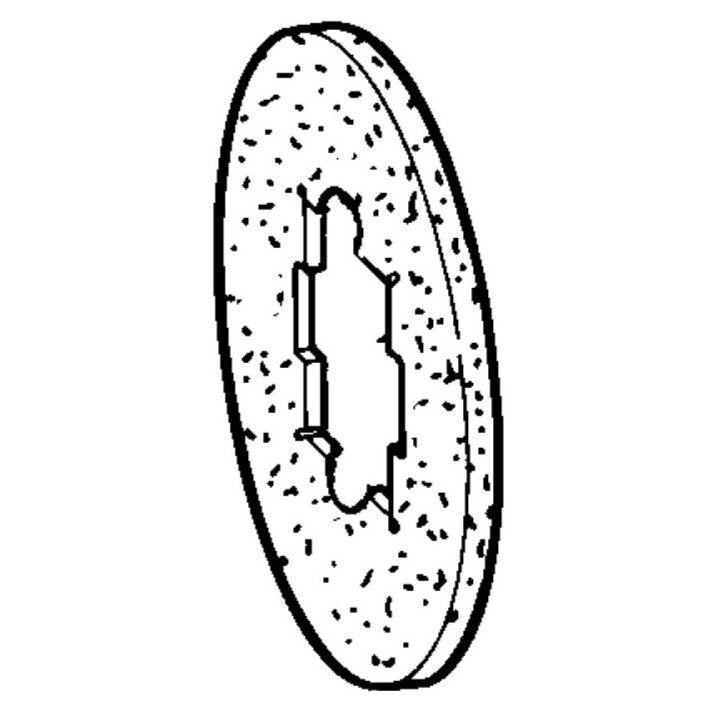 800470200 STEARNS 566848600 SQUARE HUB FRICTION DISC 5-66-8486-00