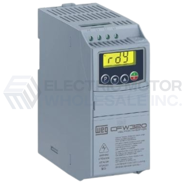 CFW320A04P2S1NB20 WEG 1HP CFW320 IP20 VFD 115VAC 1PH INPUT 15890640